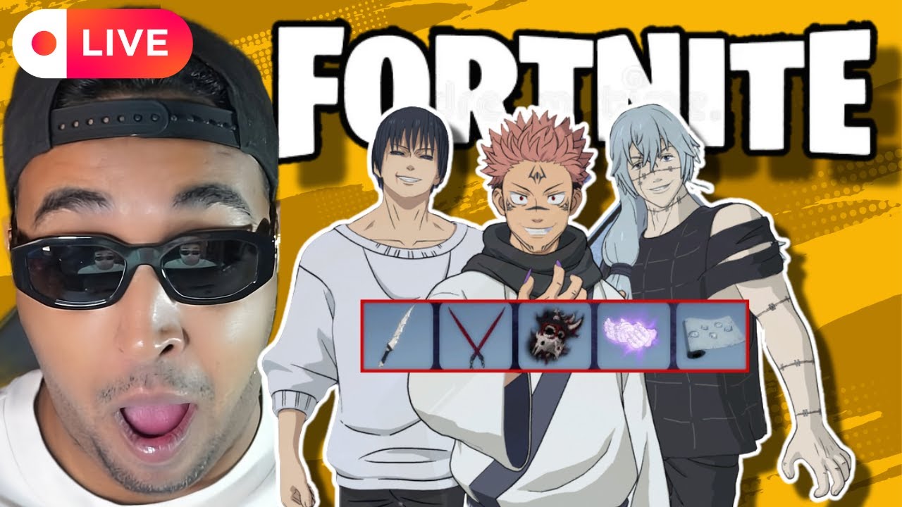 🔴JUJUTSU KAISEN LLEGA A FORTNITE‼️Utiliza el Código VELCOX en la tienda ...