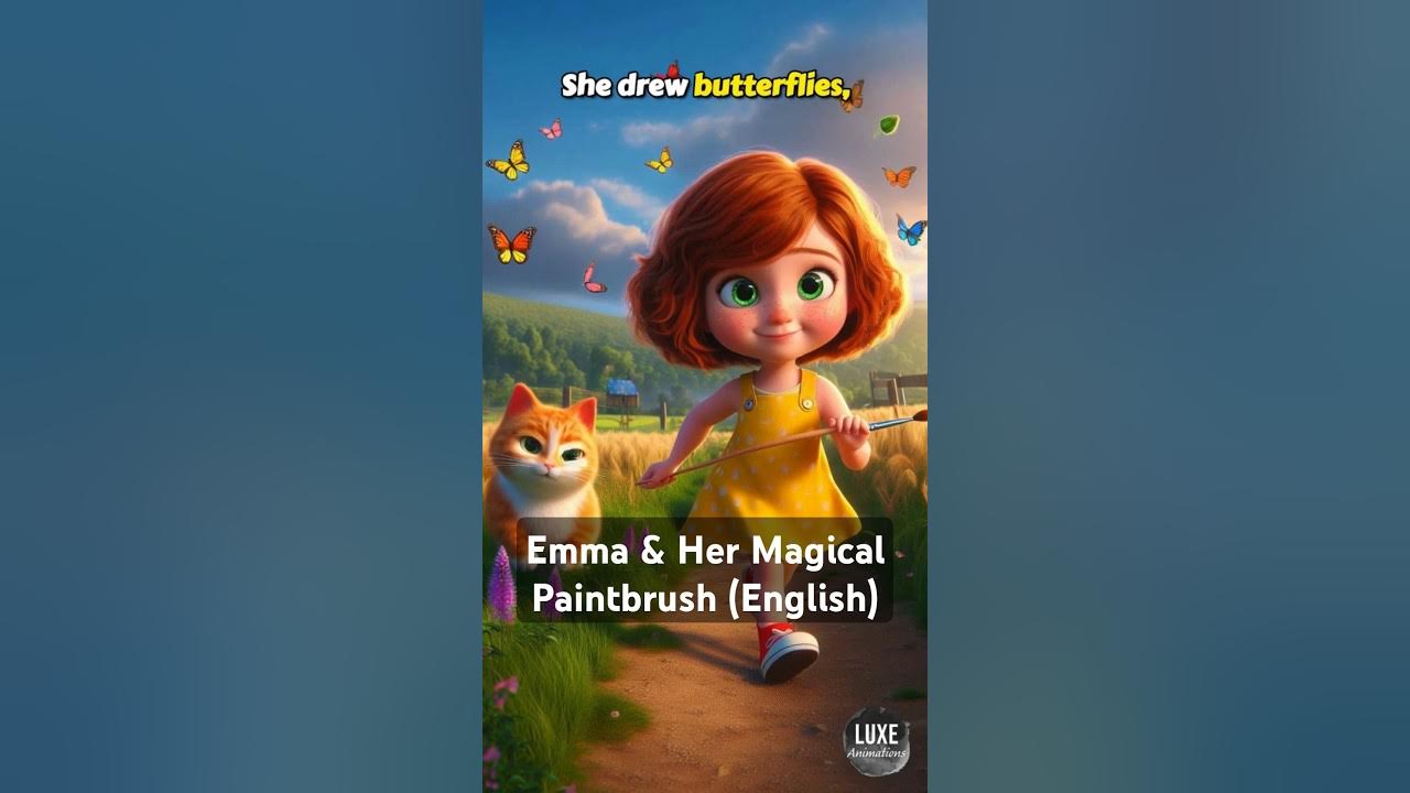 Emma & Her Magical Paintbrush (English) - YouTube