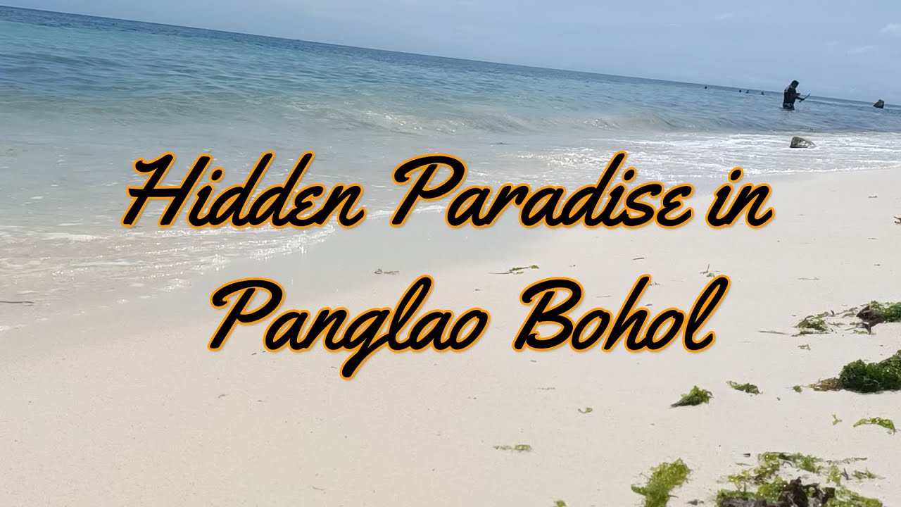 Hidden Paradise in Panglao Bohol| Beach Getaway| Family Outing! - YouTube