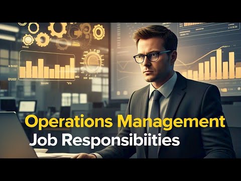Operation Management Job Responsibilities || How To Become A Operation ...