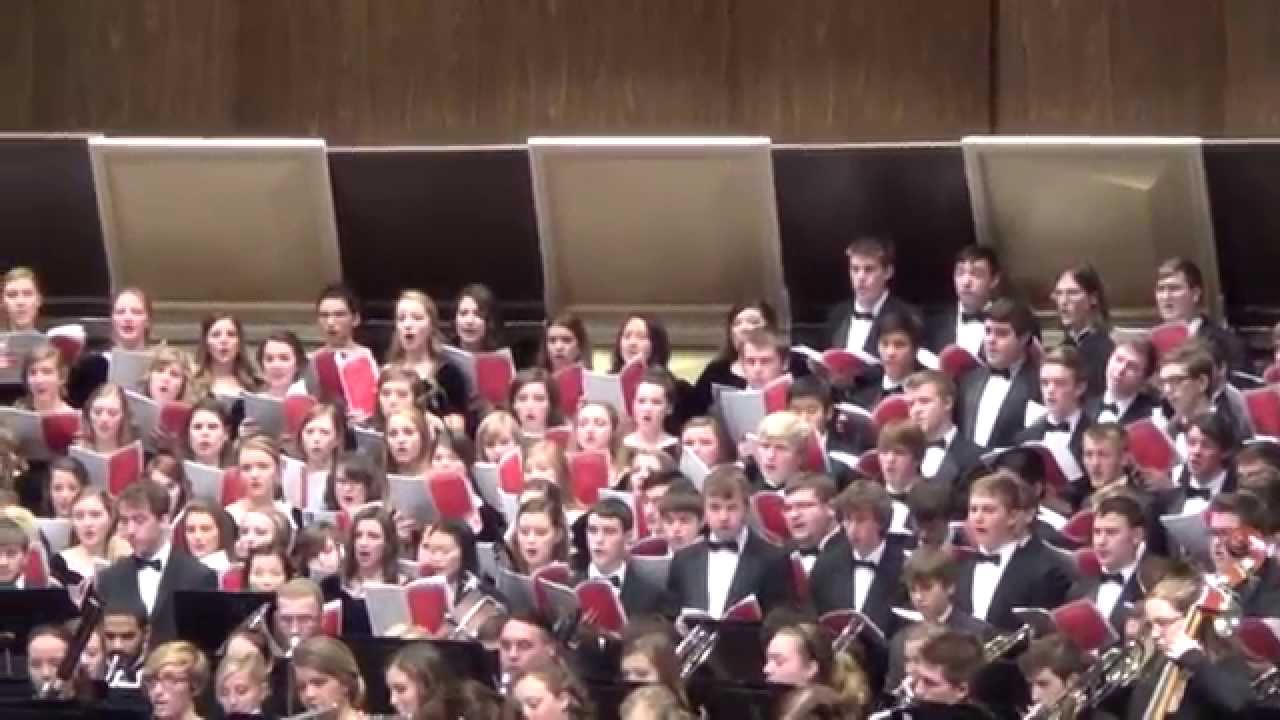 Iowa State University Combined Choirs & Wind Ensemble - "Hodie ...
