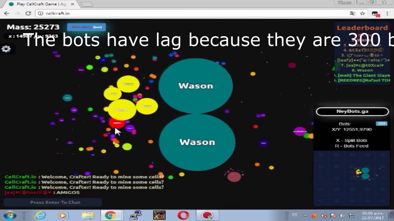 INSANE FREE BOTS CELLCRAFT IO! DOWNLOAD ON DESCRIPTION #BotsAreBack - YouTube