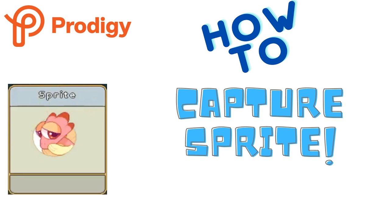 How to Catch the Sprite in Prodigy! - YouTube