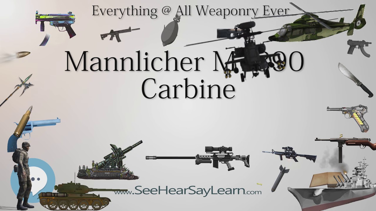 Mannlicher M1890 Carbine (Everything WEAPONRY)💬⚔️🏹📡🤺🌎😜 - YouTube