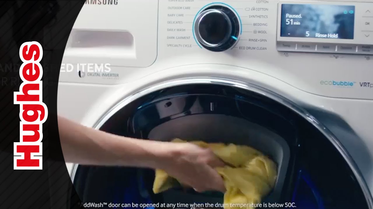 Introducing AddWash™ from Samsung - YouTube