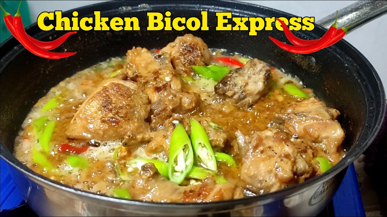 Chicken Bicol Express Recipe | Kitchen time with Anna - YouTube