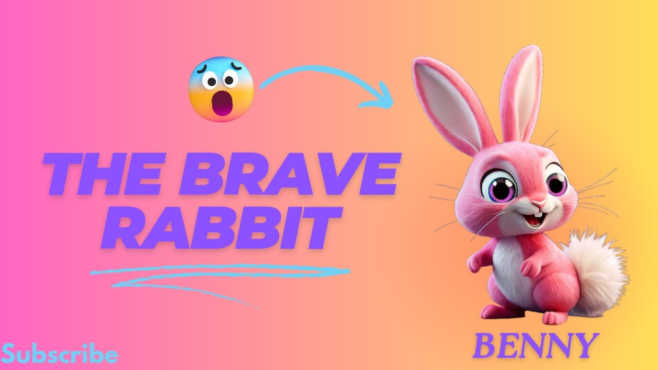 The Brave Rabbit Benny | Moral story in English | Fairy tales in ...