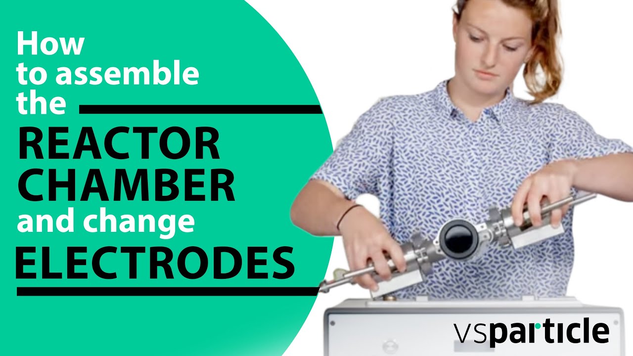 How to assemble the reactor chamber and change electrodes - YouTube
