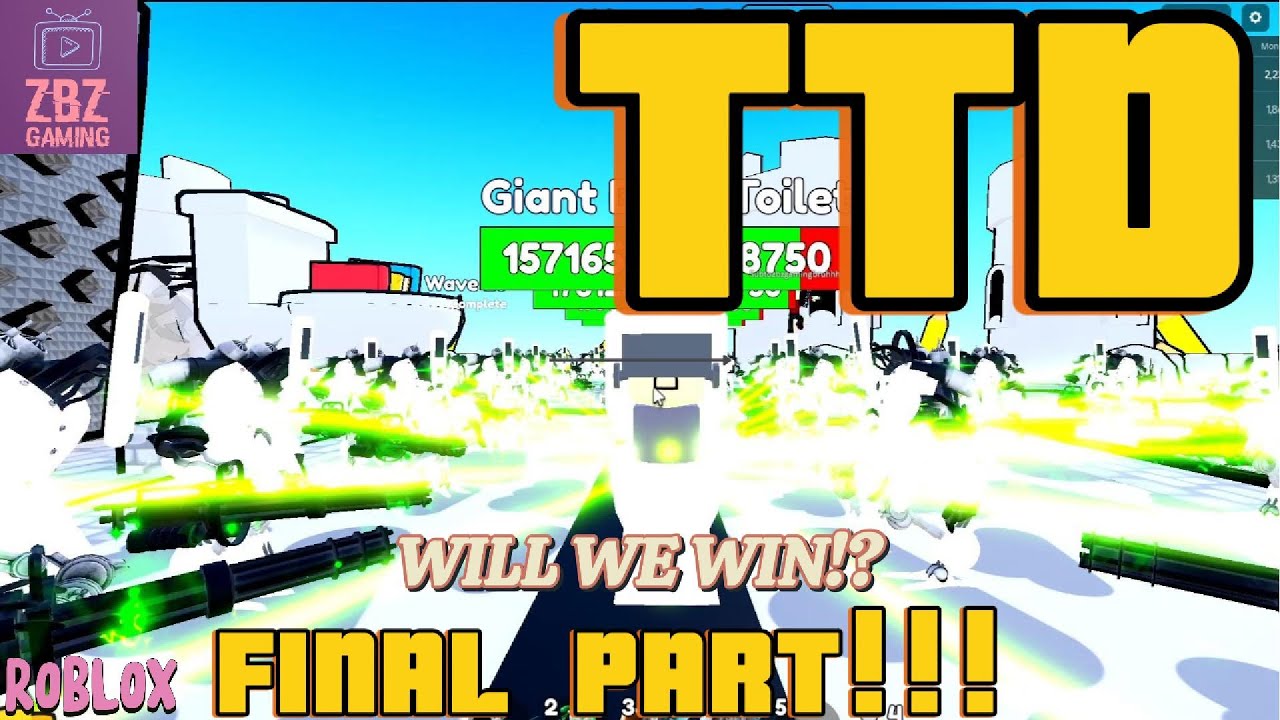 Roblox Toilet Tower Defense: The Final Battle! - YouTube