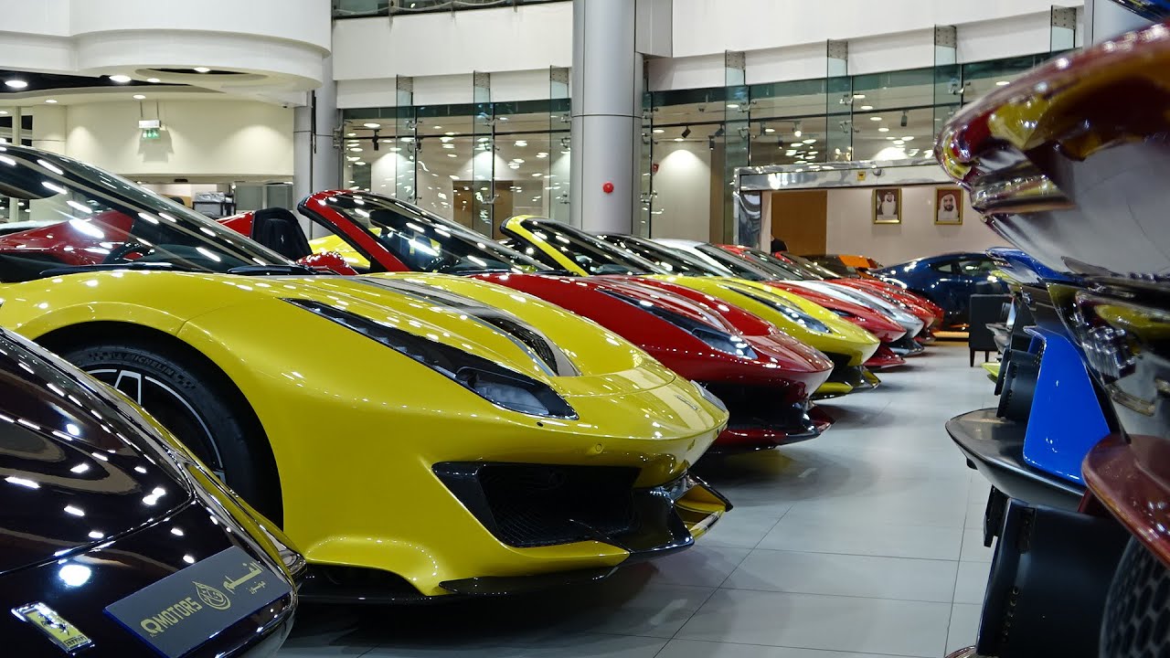 Best Super Cars One Can Think For Are At Q Motors Dubai - YouTube
