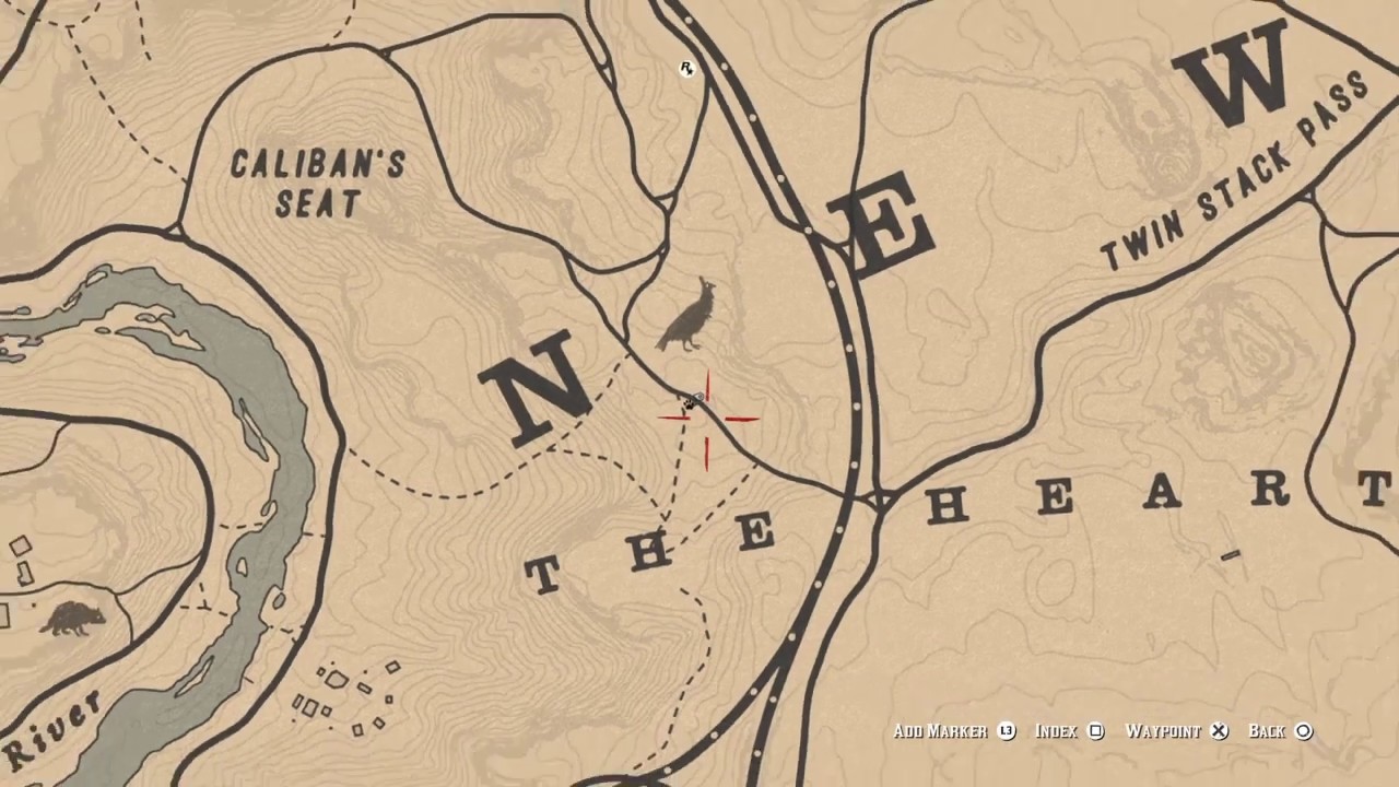 RDR Online Chipmunk Location - YouTube