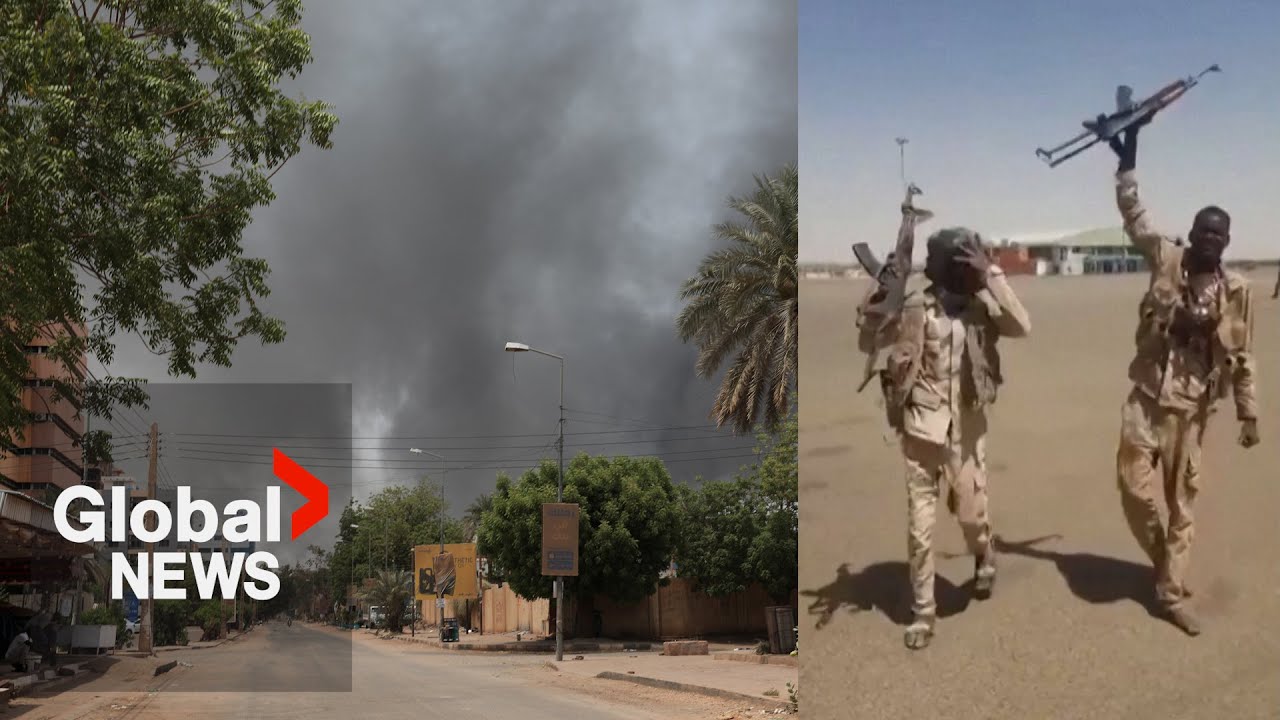 Fierce fighting erupts between Sudan’s army and RSF paramilitary group ...
