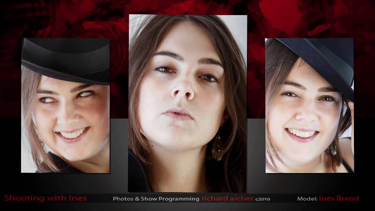 Fotoshooting with Model Ines Brand.avi - YouTube