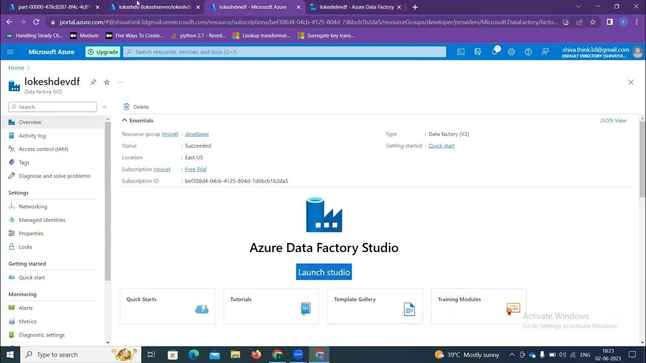 Implementing SCD-Type2 in ADF||Part2-Updated - YouTube