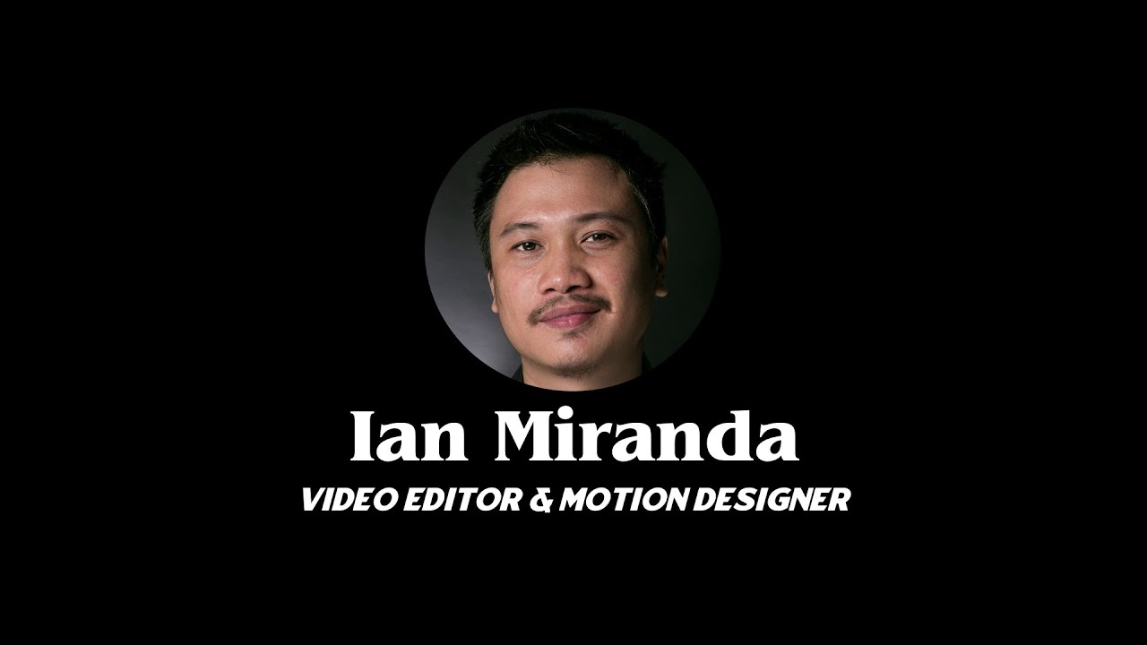 Ian Miranda Video Editor Motion Designer Reel 2023 - YouTube