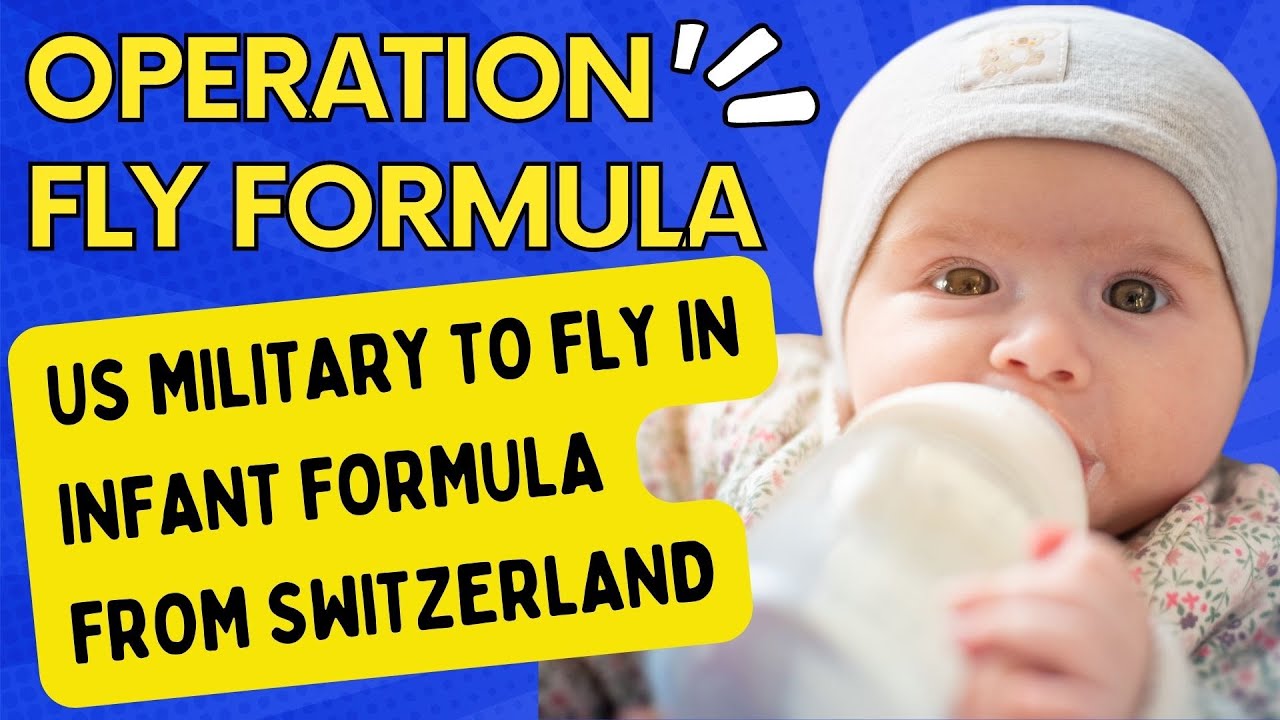 INFANT FORMULA IMPORTED BY THE US MILITARY - YouTube