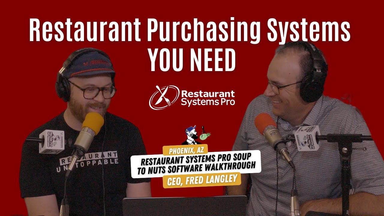 Restaurant Systems Pro Purchasing Systems - YouTube