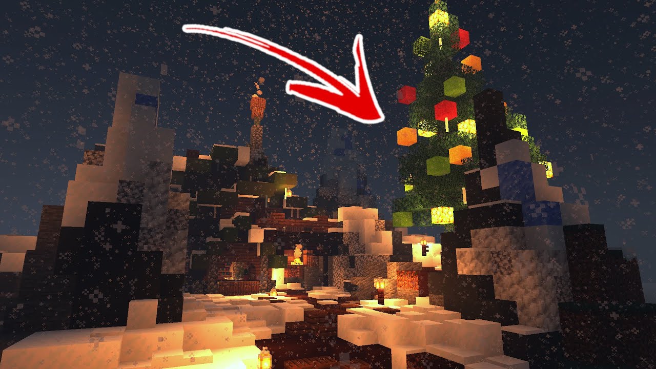 Cozy-Christmas-Cottage! : [Minecraft build time-lapse] - YouTube