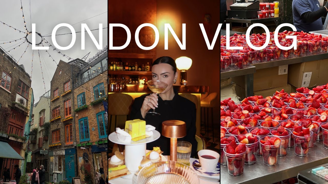 LONDON VLOG: four day girls trip exploring the city! - YouTube