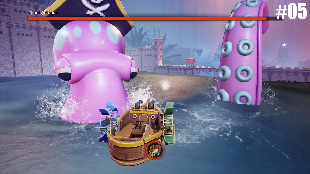 Giant Octopus Boss Whole Arc !! | It Takes Two | #05 - YouTube