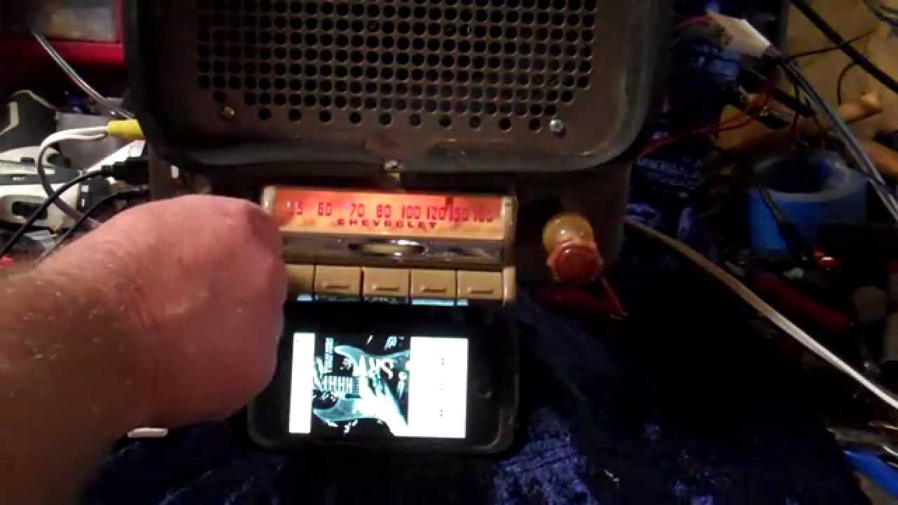 1948 Chevrolet Fleetline Original Radio - YouTube