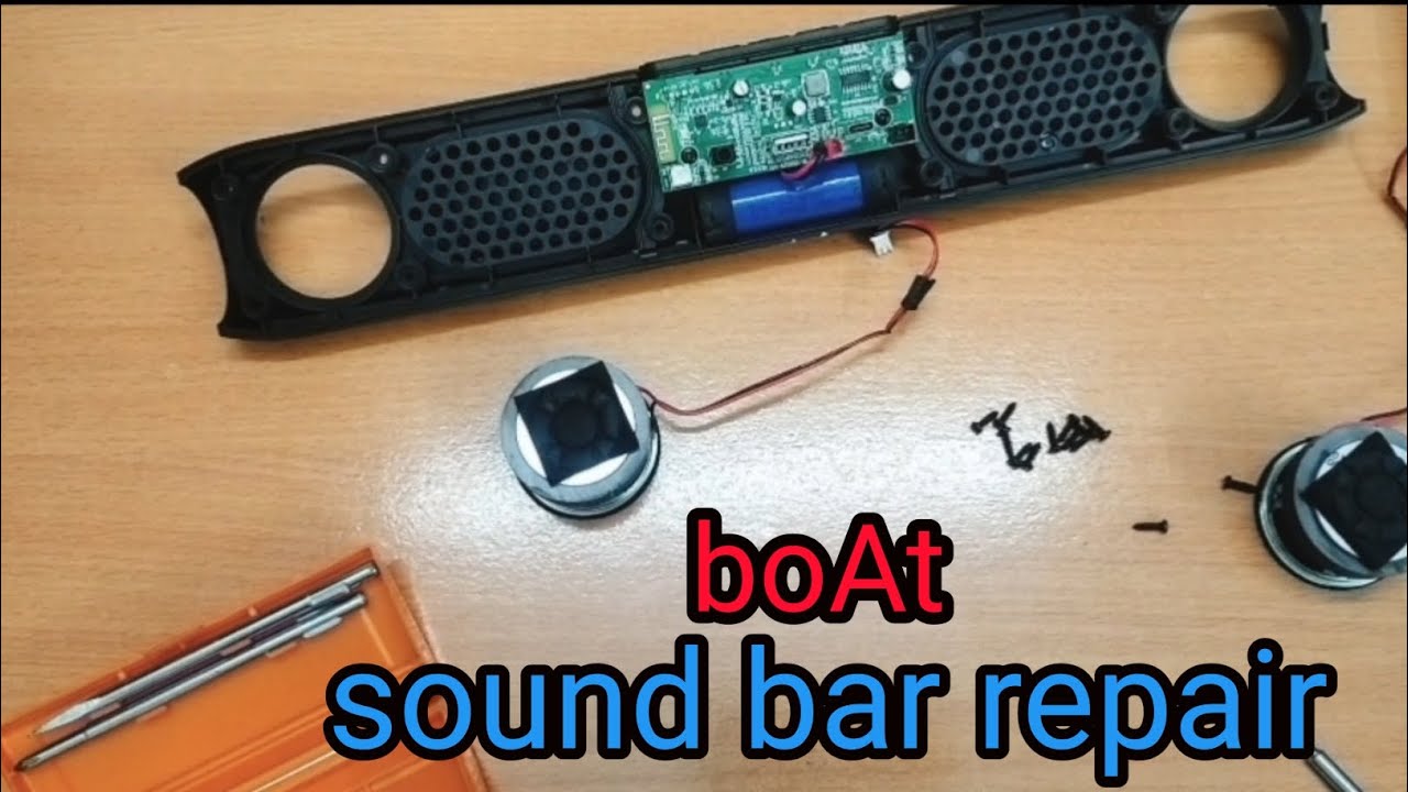 boAt Aavante Bar 610 no power || boat sound bar repair no power || बोट ...