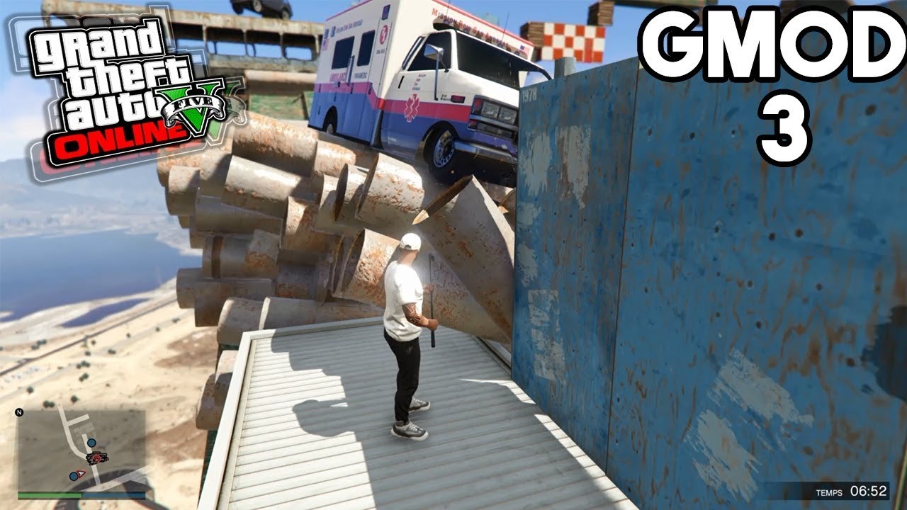 GARRY'S MOD 3 - GTA 5 ONLINE - YouTube