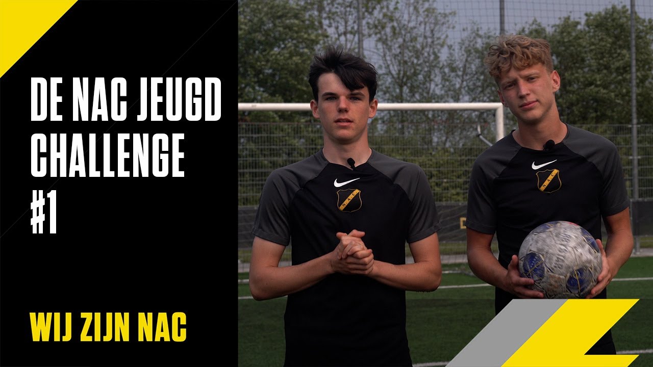 De NAC Jeugd challenge #1 - Reinier Honkoop vs Daan van Reeuwijk (NAC ...