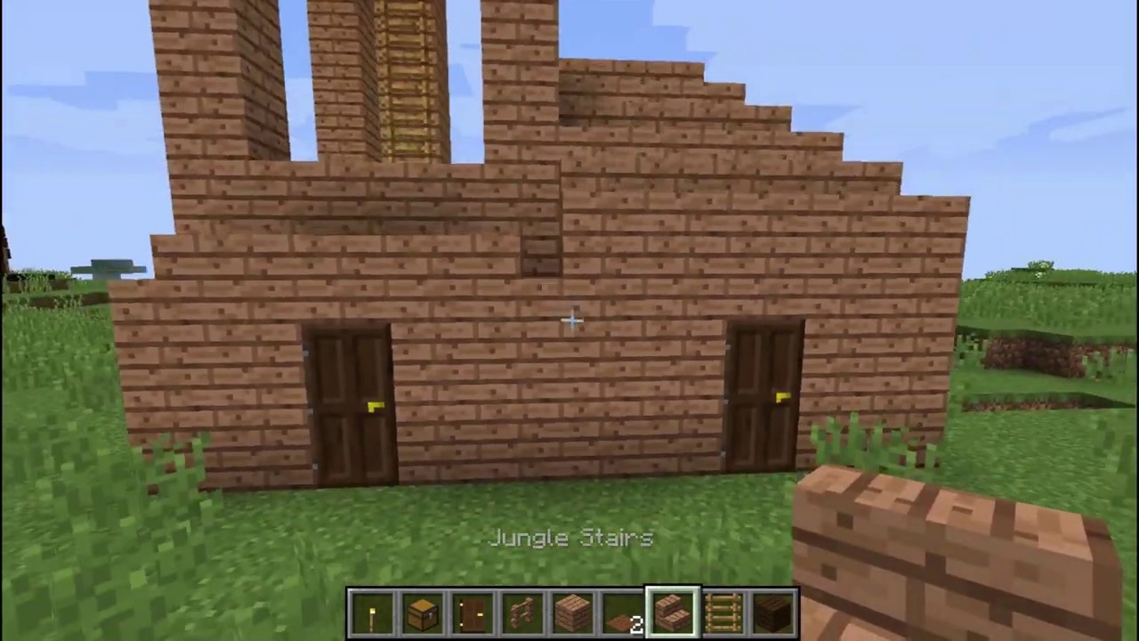 How to Make a Basic Tower in Minecraft | Tower with Storage - YouTube