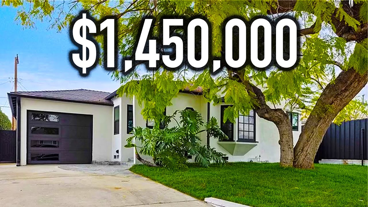 Touring a $1,450,000 Burbank Modern Single-Story Remodel! - YouTube
