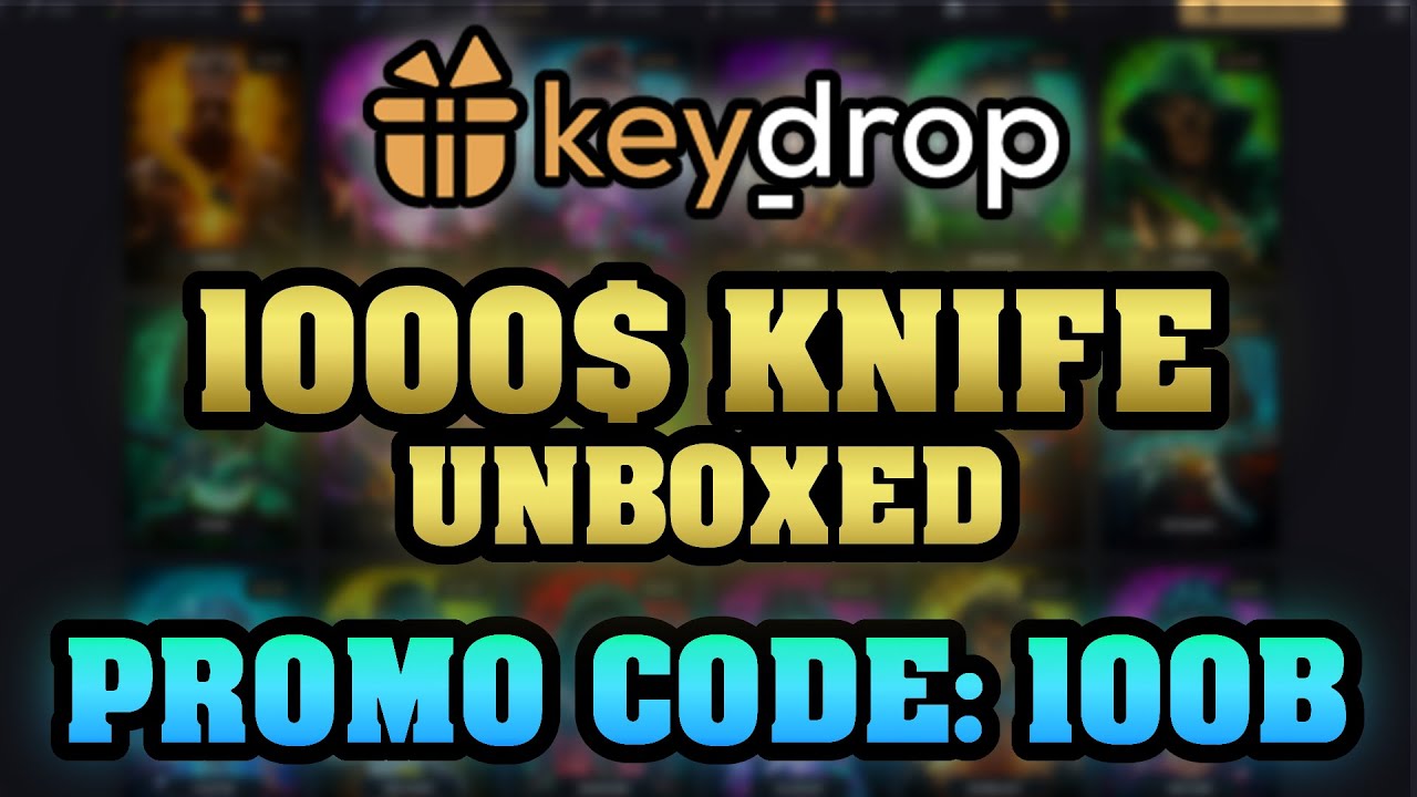 KeyDrop Promo Code 🏆 1000$ KNIFE PULLED 🏆 Best Key Drop Code 2025 🏆 ...