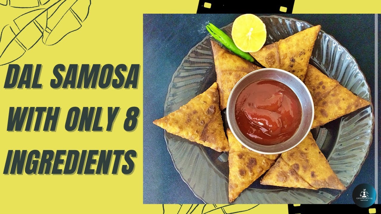 Dal Samosa Recipe With 8 Ingredients Only| Simple And Quick Samosa ...