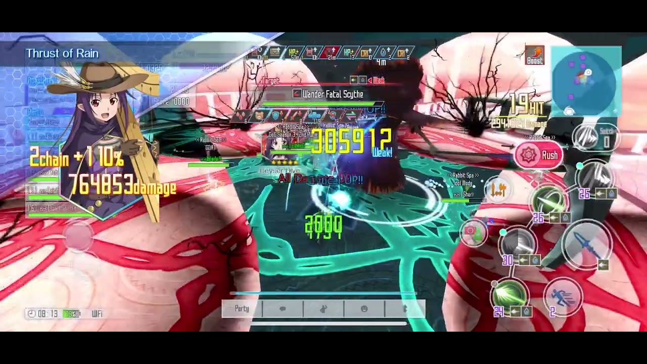 [SAOIF] GoG 50 Ragout Rabbit Team C - YouTube