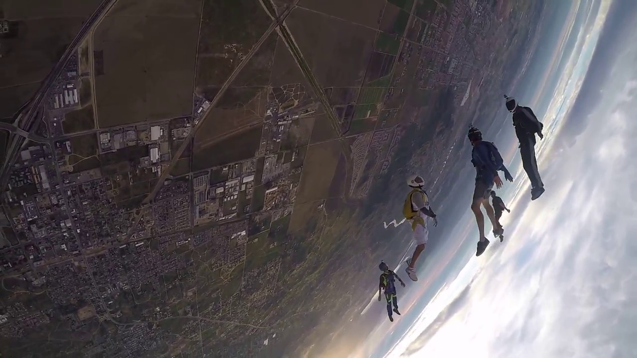 Angle flying at Skydive Perris - YouTube