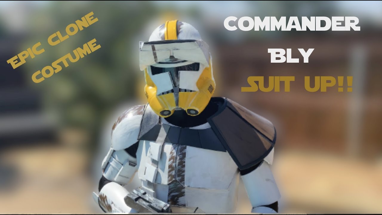 Clone Trooper Costume Full Suit up!! - YouTube