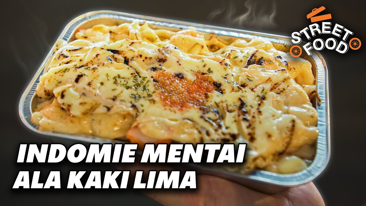 INDOMIE MENTAI ISI SALMON, RASA RESTO HARGA KAKI LIMA | STREET FOOD ...