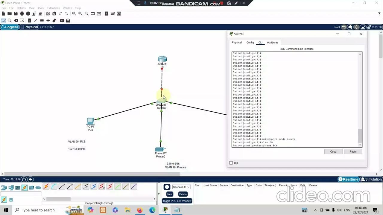 InterVLAN and DHCP network implementation and concepts - YouTube