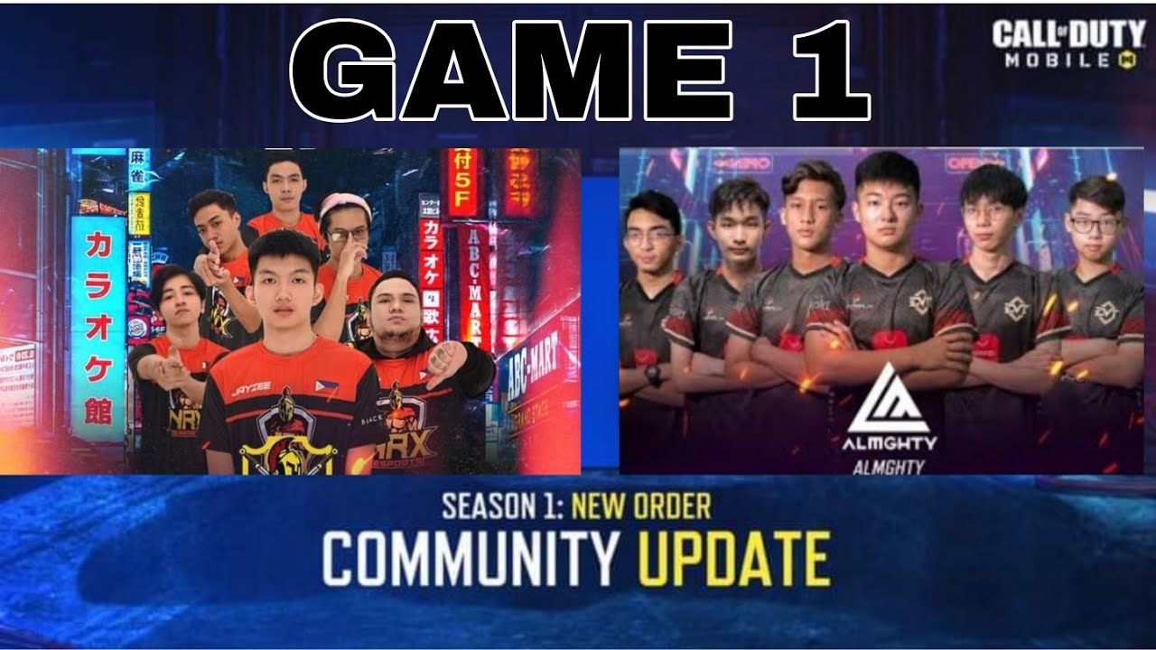 *GAME1* NRX VS AMT CALL OF DUTY MOBILE - YouTube