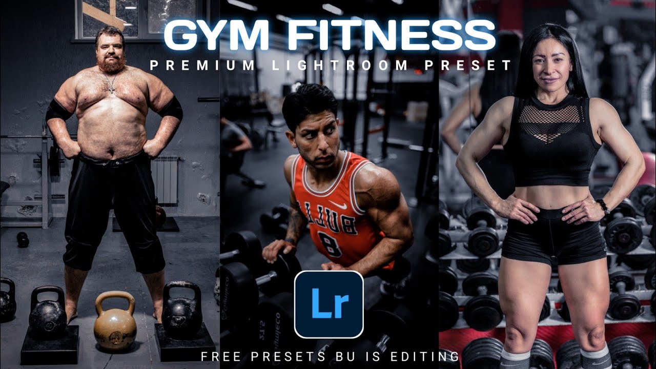 How To Edit Fitness GYM lightroom Preset - Free Lightroom Mobile ...