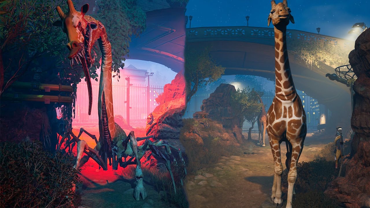 TRAPPED into A CREEPY ZOO WITH MUTATED GIRAFFES WAS TERRIFYING ...