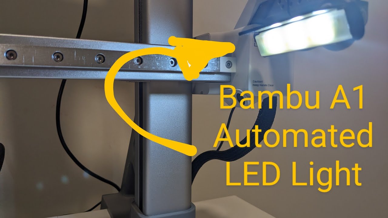 Automating my Bambu A1 LED Light to Switch on via a Vibration Sensor ...