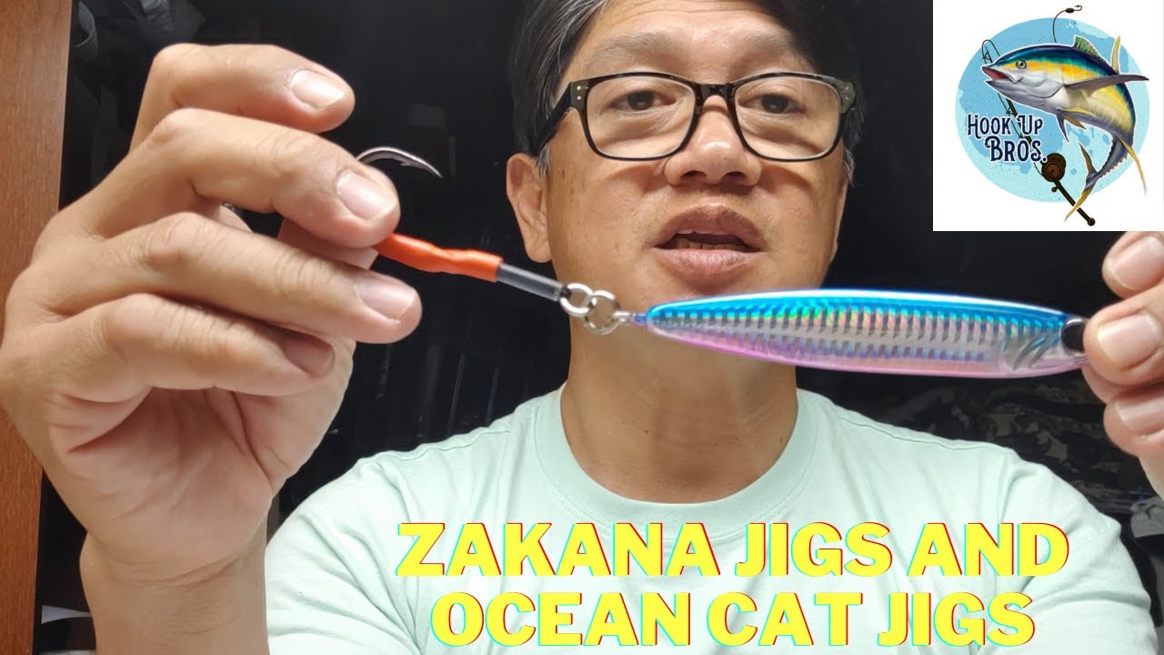 Zakana jigs and Ocean cat jigs REVIEW BY HOOK UP BROTHERS - YouTube