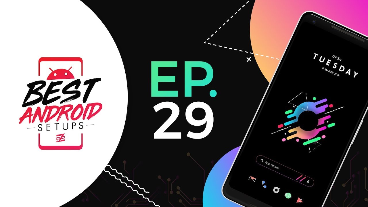 Best Android Setups Episode 29 - Simple, Color Coded Setups - YouTube