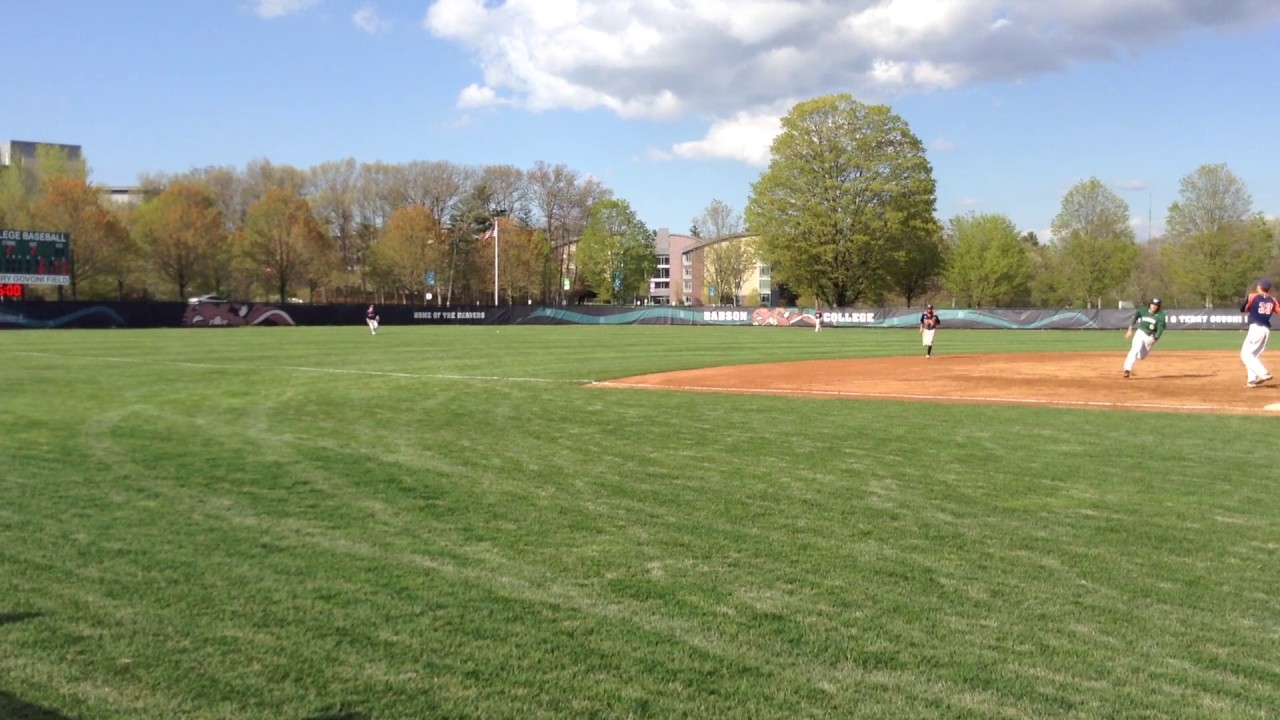 Babson Baseball vs. Salem State (5/2/17) - YouTube