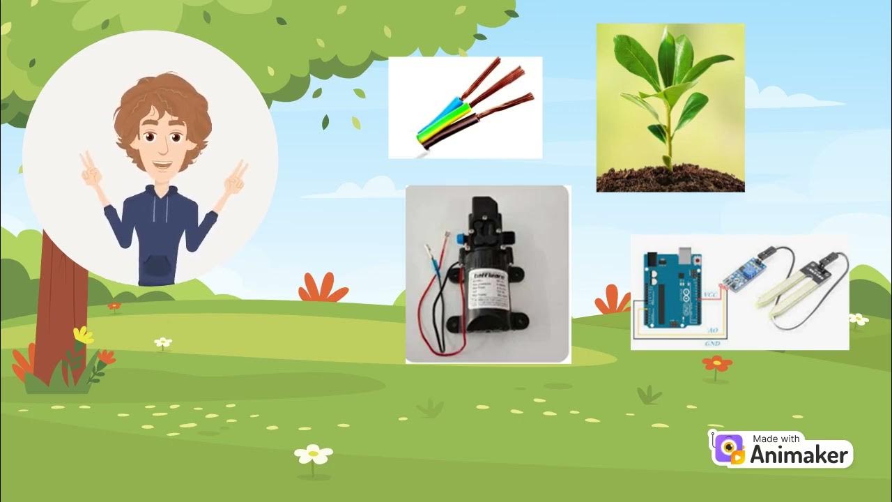 Penyiraman Tanaman Otomatis Berbasis Arduino - YouTube