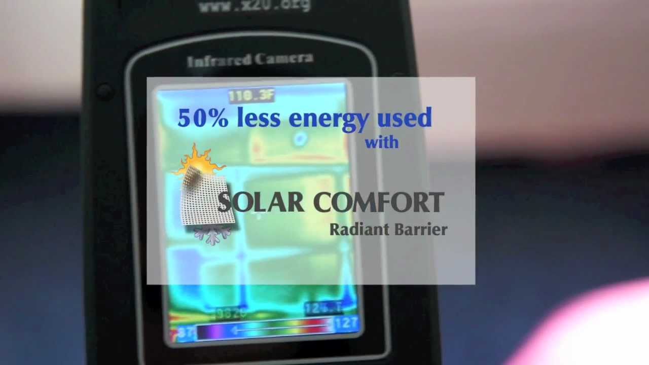 Solar Comfort Heat Reflecting Window Screen - YouTube