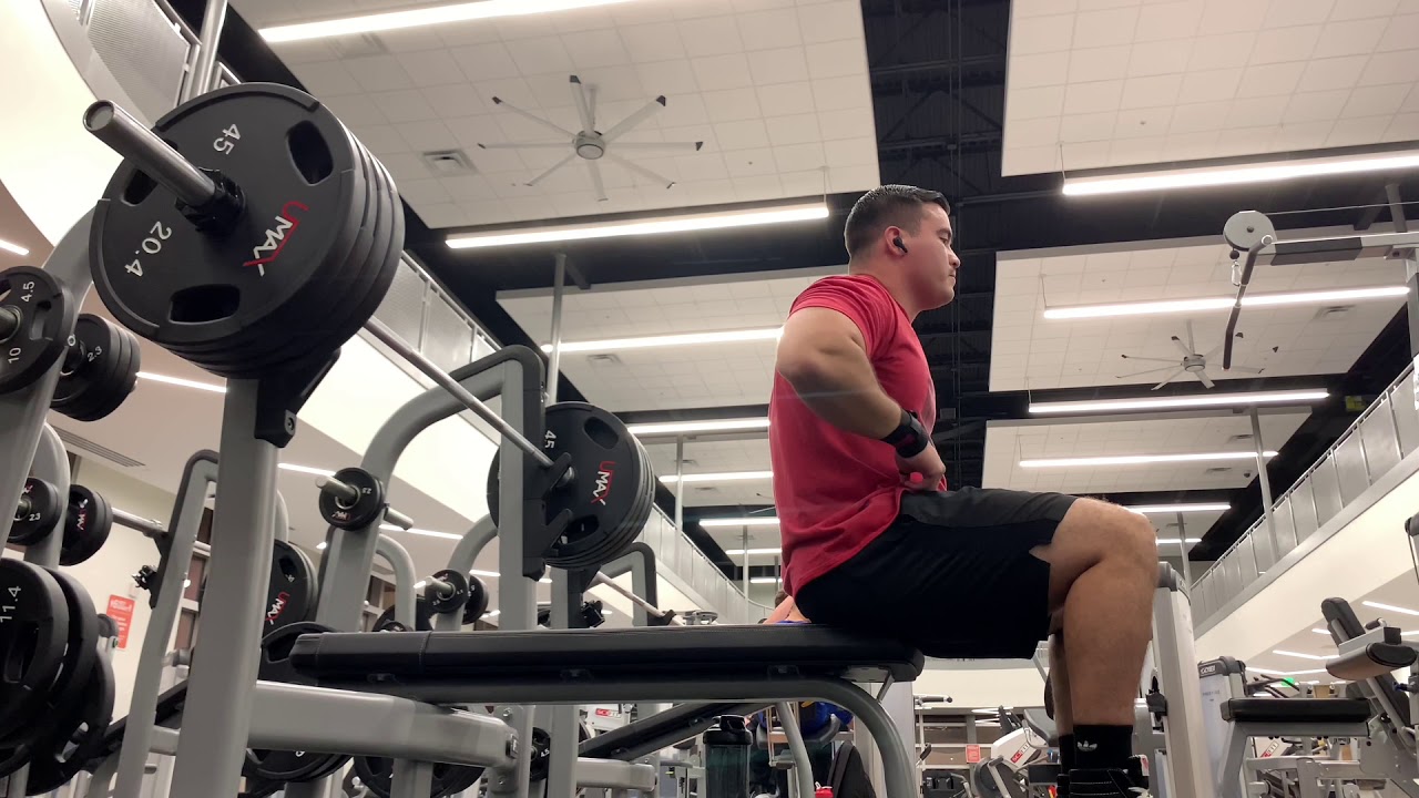 405lb 1 REP MAX BENCH PRESS, PERSONAL RECORD - YouTube