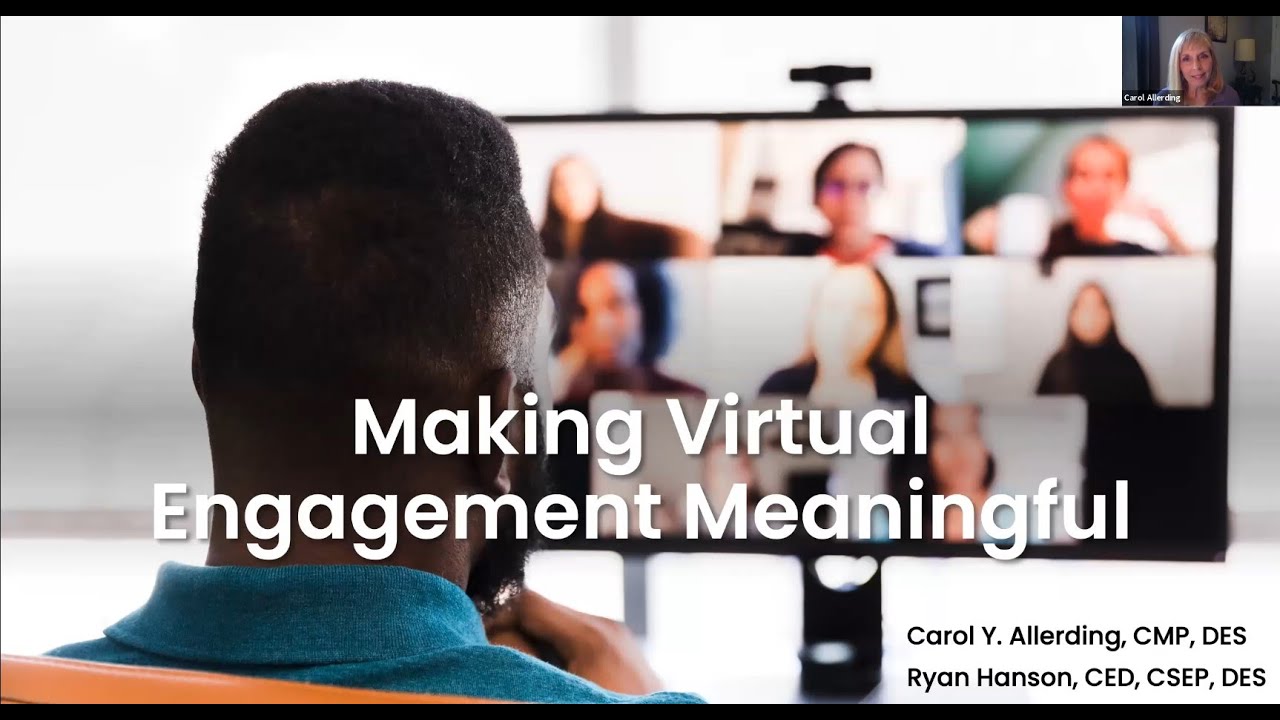 Making Virtual Engagement Meaningful - YouTube