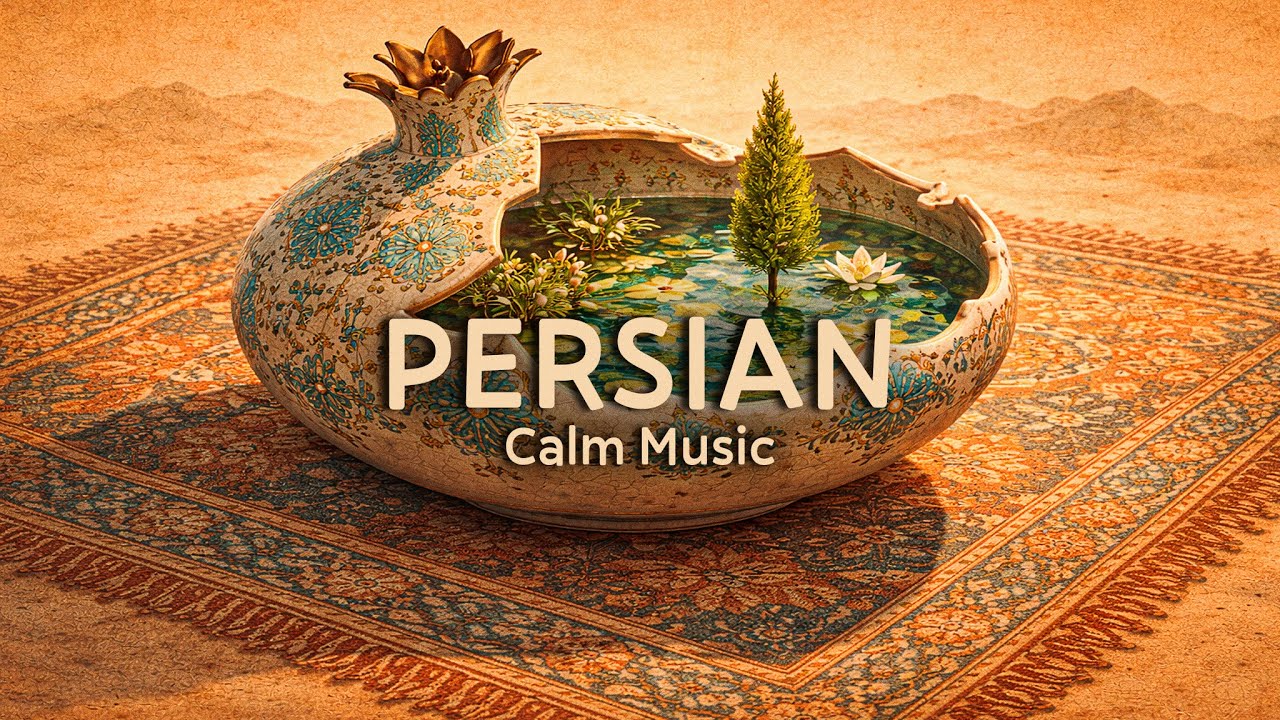 Calm Persian Study Music — Soft & Relaxing Instrumental Background ...