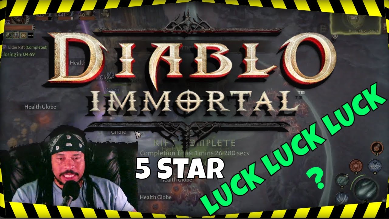 Trying To Score A 5 Star Legendary Gem In Diablo Immortal Elder Rift ...